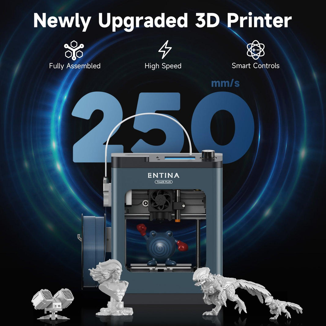 Entina 3D Printers series, for beginners and professional players