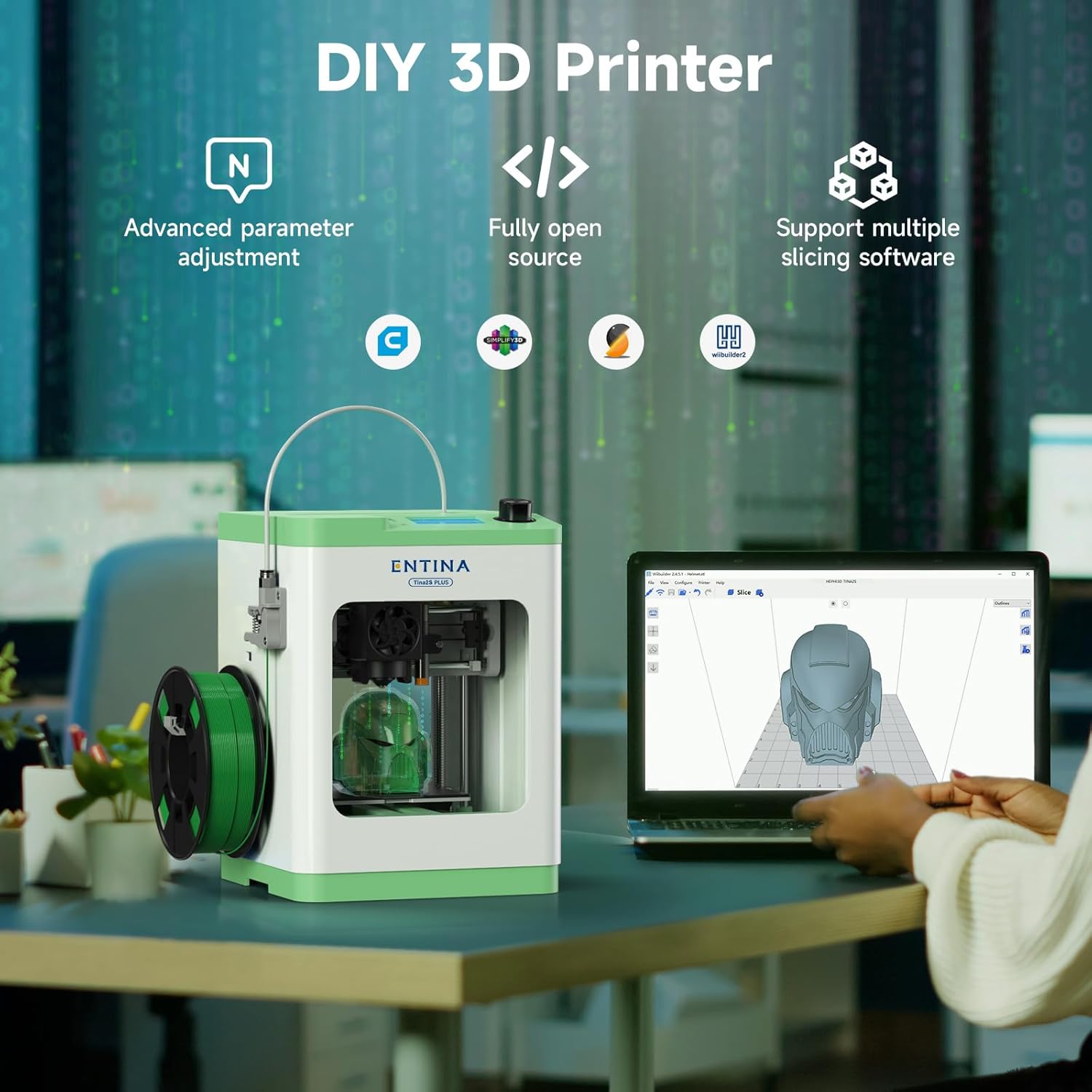 TINA2 PLUS 3D Printer – ENTINA