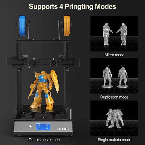 Entina 3D Printers series, for beginners and professional players